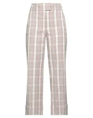 Peserico Straight-leg Tartan Trousers