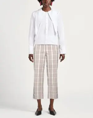 Peserico Straight-leg Tartan Trousers