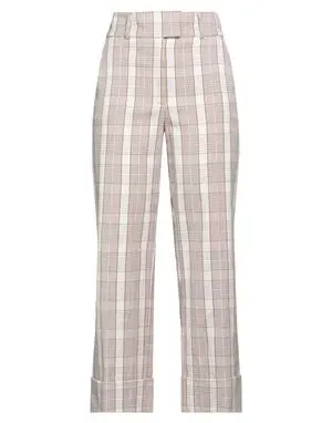 Peserico Straight-leg Tartan Trousers