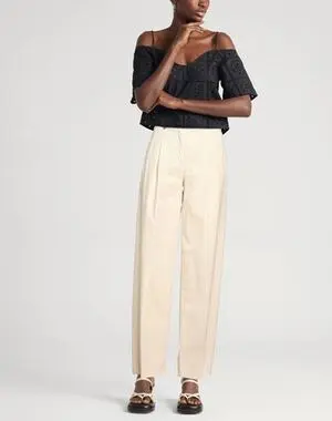 Peserico Wide-leg Pants - Beige