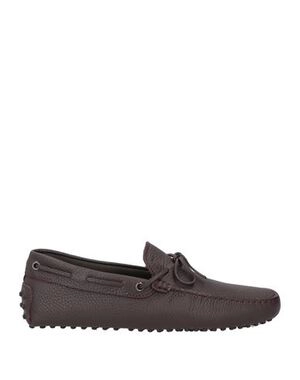 TOD'S TOD'S Leather Loafers Plum