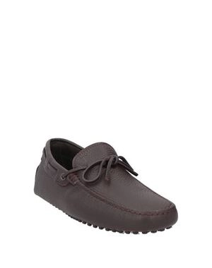 TOD'S Leather Loafers - Plum