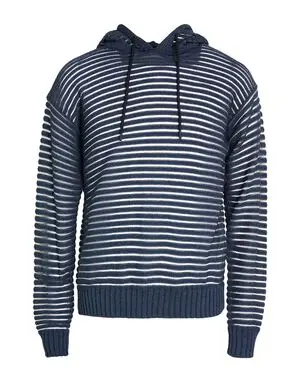 Emporio Armani Striped Hooded Sweater