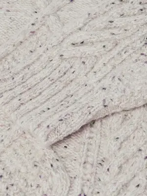 Purdey Cable-knit Cashmere Sweater