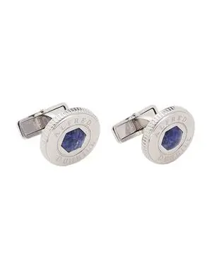 Dunhill Cufflinks And Tie Clips Steel - Silver