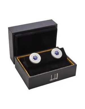 Dunhill Cufflinks And Tie Clips Steel
