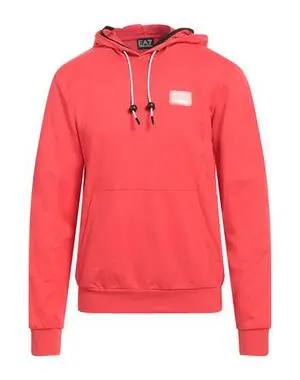 EA7 Cotton-blend Sweatshirt - Red