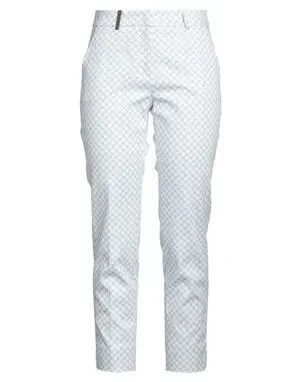 Peserico Slim-fit Polka Dot Pants - Blue