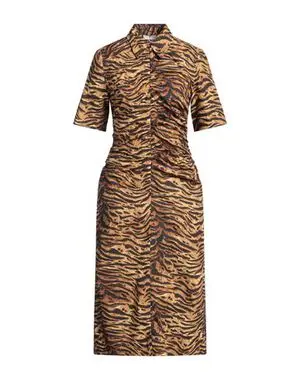 Ganni Animal Print Day Dresses