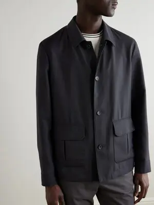 Mr P. Woven Shirt Jacket