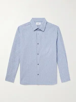 Mr P. Striped Cotton-blend Shirt