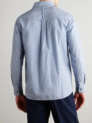 Mr P. Striped Cotton-blend Shirt