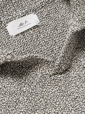 Mr P. Organic Cotton-bouclé Polo Shirt