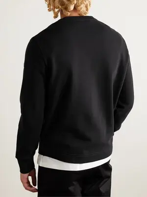 Moncler Logo-print Cotton-jersey Sweatshirt