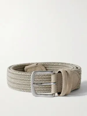Mr P. 3.5cm Woven Belt - Neutrals