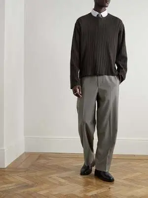MFPEN Study Straight-leg Wool-twill Trousers