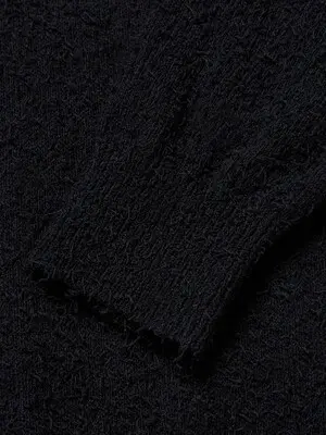 MFPEN Textured Organic Cotton-blend Sweater
