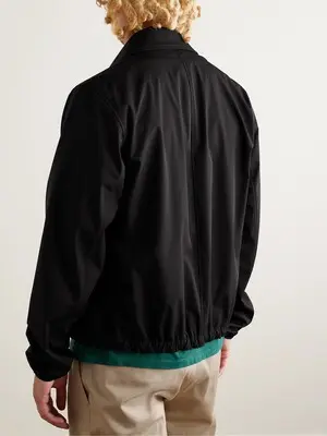 Moncler Evandro Logo-appliquéd Shell Jacket - Black