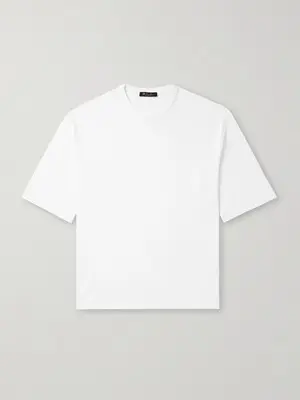 Loro Piana Embroidered T-shirts For Men