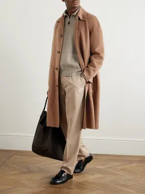Loro Piana Owen Belted Rain System® Cashmere Coat