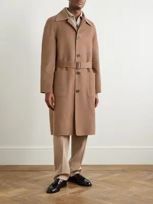 Loro Piana Owen Belted Rain System® Cashmere Coat