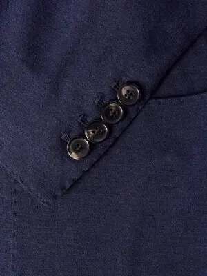 Loro Piana Cashmere And Silk-blend Blazer - Blue