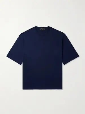 Loro Piana Embroidered Shirts For Men