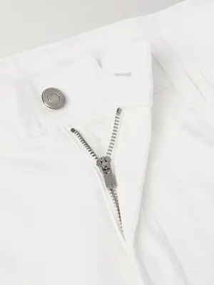 Loro Piana Slim-fit Straight-leg Jeans - White