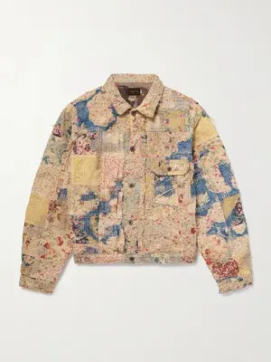 Kapital Patchwork Outerwear For Men