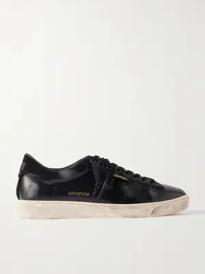 Golden Goose Glossed Sneakers For Men
