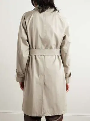Burberry Belted Cotton-gabardine Trench Coat