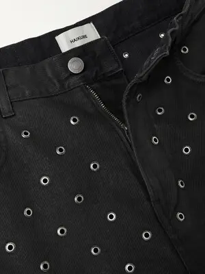 HAIKURE Bonnie Embellished Straight-leg Jeans