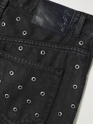 HAIKURE Bonnie Embellished Straight-leg Jeans