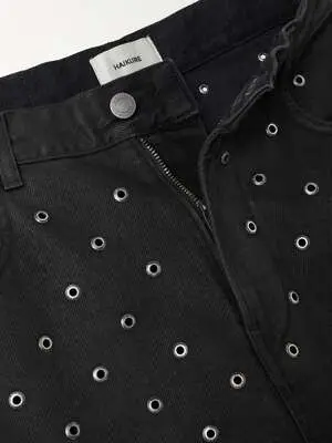HAIKURE Bonnie Embellished Straight-leg Jeans