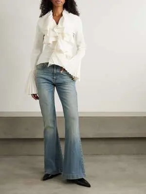 Alexander McQueen High-rise Bootcut Jeans