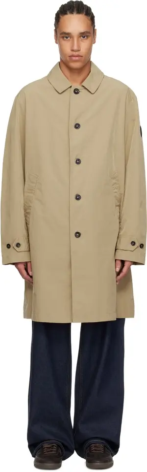Ralph Lauren 'The Pearson Twill' Car Coat - Rl Khaki