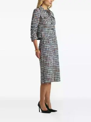 St. John Houndstooth Jacket