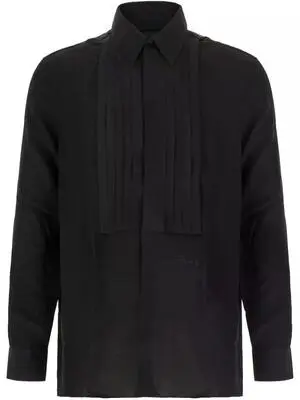 Givenchy Pleated-bib Silk Shirt