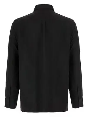 Givenchy Pleated-bib Silk Shirt