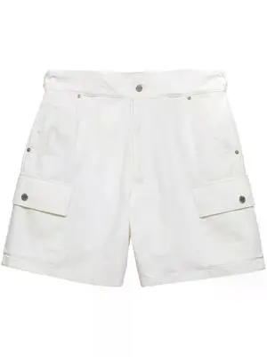 Prada Triangle-logo Shorts