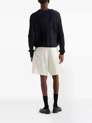 Prada Triangle-logo Shorts