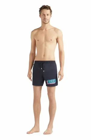 Vilebrequin Dad And Son Stretch Swim Shorts