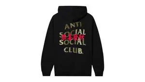 ANTI SOCIAL SOCIAL CLUB Year Of The Snake Calm Hoodie - Black