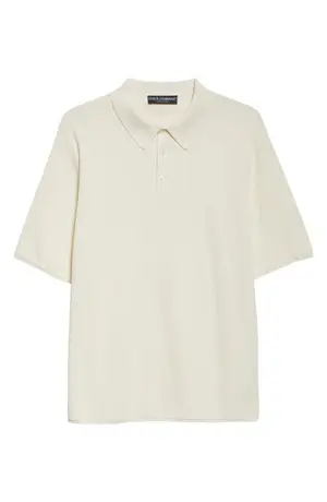 Dolce & Gabbana Cotton Knit Polo