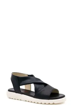 AMALFI BY RANGONI Baletto Sandal - Black Parmasoft
