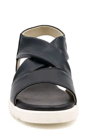 AMALFI BY RANGONI Baletto Sandal - Black Parmasoft