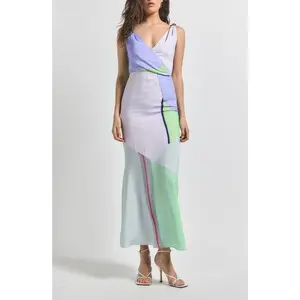 Derek Lam 10 Crosby Gabrielle Print Maxi Dress