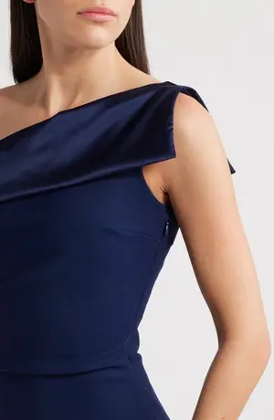 Chiara Boni La Petite Robe Koppany Mermaid Gown - Blue Notte