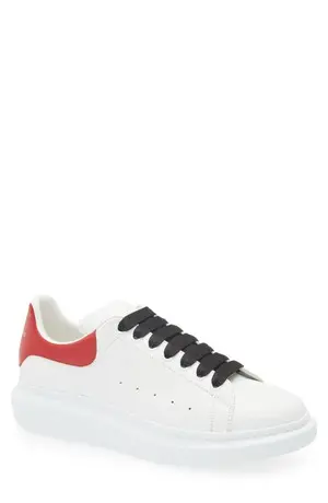 Alexander McQueen Oversize Sneaker - Off White/ Chilli