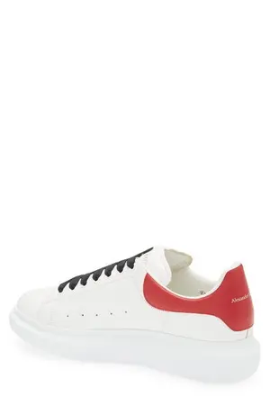 Alexander McQueen Oversize Sneaker - Off White/ Chilli